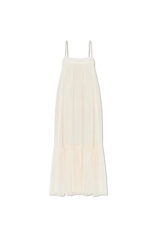 ROTATE BY BIRGER CHRISTENSEN Oversize Dress With Straps - Pink