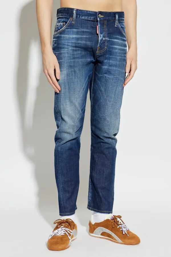 Dsquared2 Slim Twst Jeans - Navy Blue