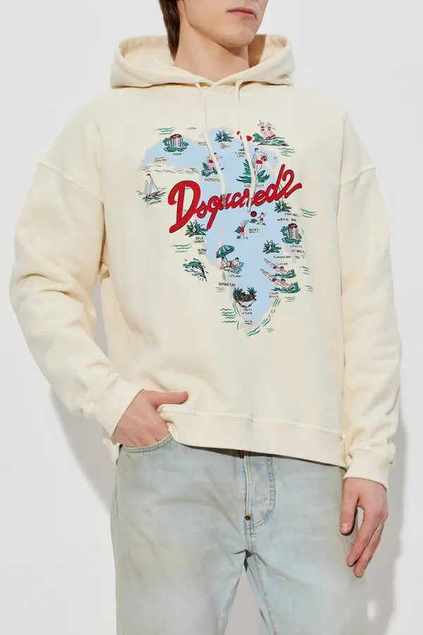 Dsquared2 Logo Relaxed Fit Sweatshirt