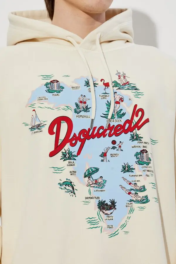 Dsquared2 Logo Relaxed Fit Sweatshirt