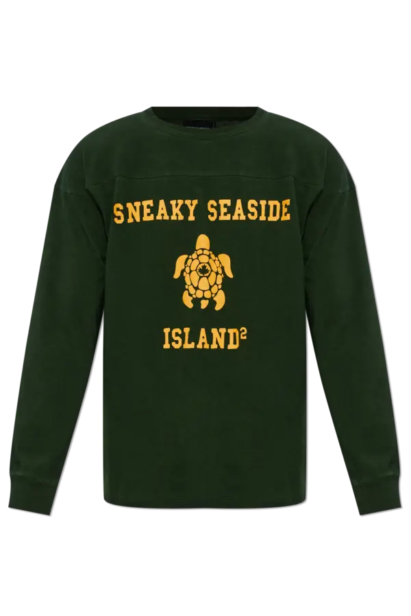 Dsquared2 T-shirt With Print - Green