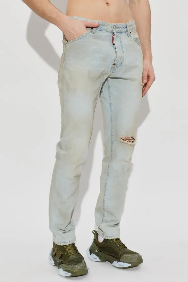 Dsquared2 Teddy Jeans - Light Blue