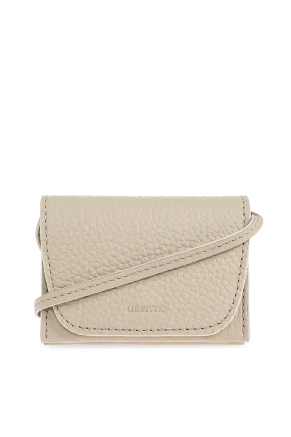Lié Studio The Stella Belted Wallet - Cream
