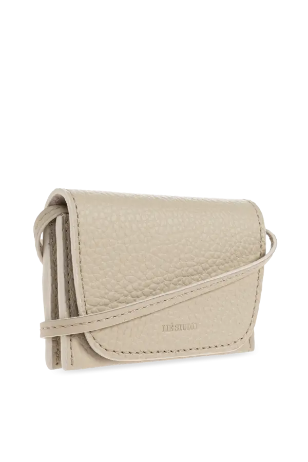Lié Studio The Stella Belted Wallet - Cream