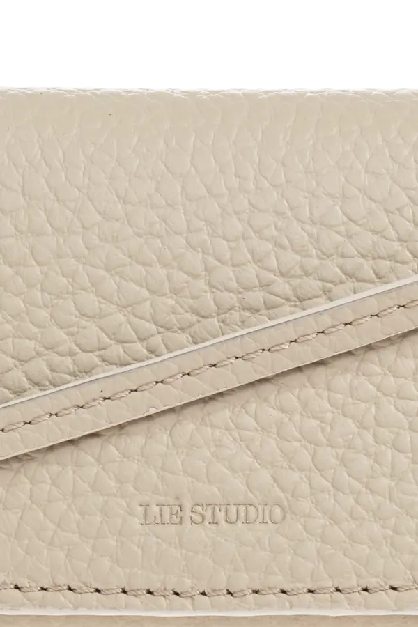 Lié Studio The Stella Belted Wallet - Cream