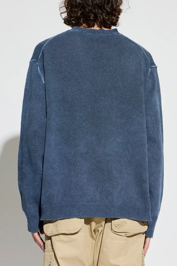 Dsquared2 Pocket Knit Sweater - Navy Blue