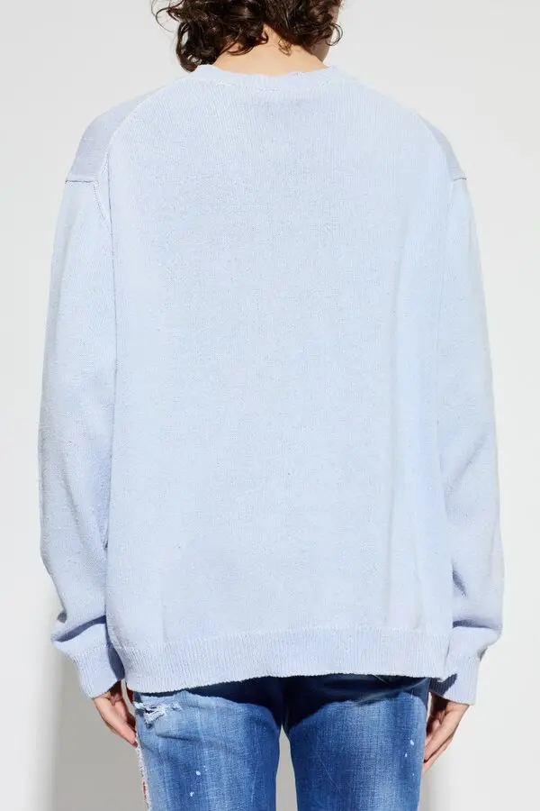 Dsquared2 Sweater With Pocket - Blue