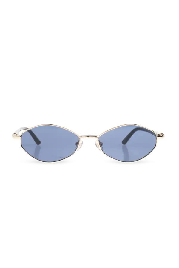 Jacquemus Oval Frame Sunglasses - Black