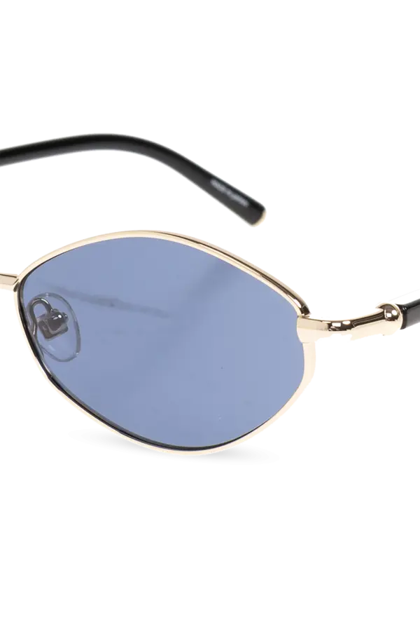Jacquemus Oval Frame Sunglasses - Black