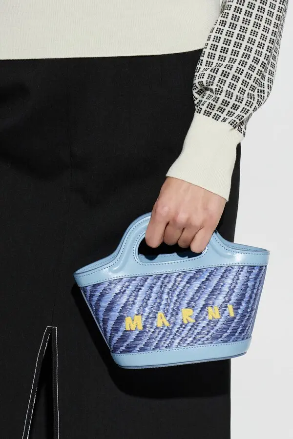 Marni Tropicalia Micro Handbag - Blue
