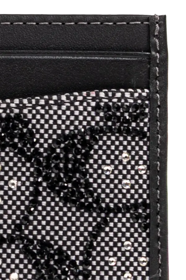 COACH Card Holder With Monogram - Grey