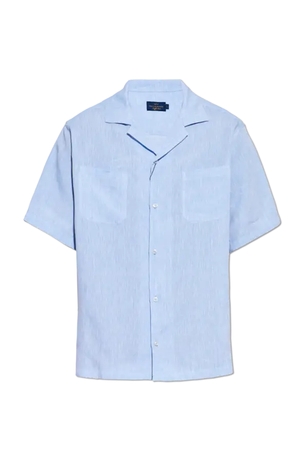 Paul & Shark Linen Short-sleeve Shirt