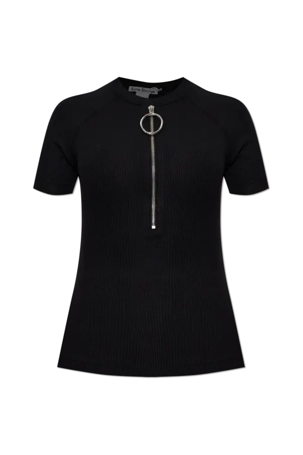 Acne Studios Fitted Top - Black