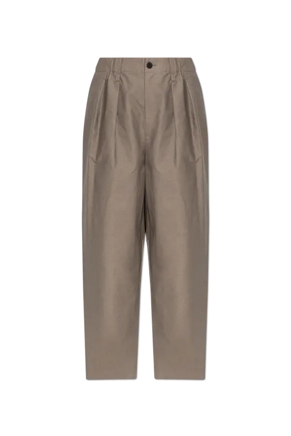 Issey Miyake Wide-leg Trousers - Brown