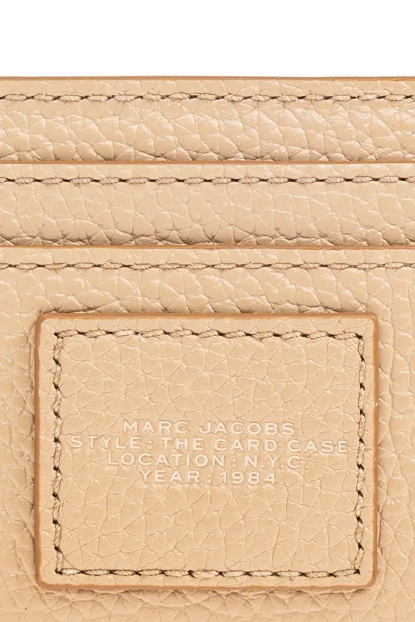 Marc Jacobs Cardholder The Marc Mini - Beige