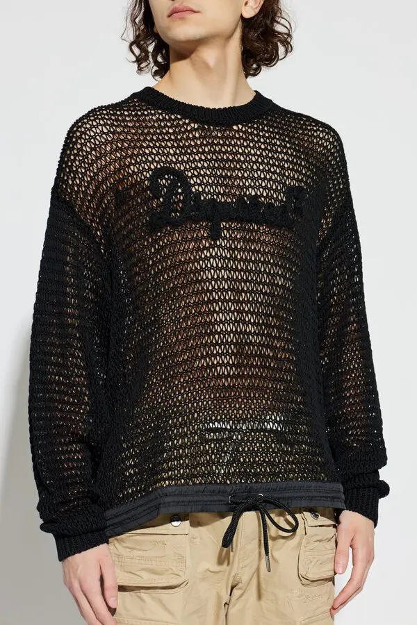 Dsquared2 Openwork Knit Sweater