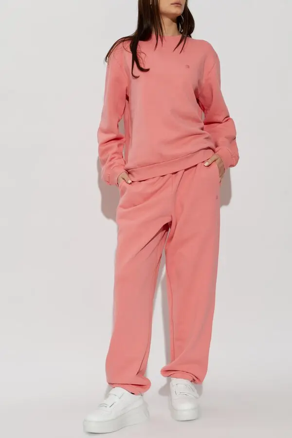 Acne Studios Sweatpants With Ribbed Cuffs