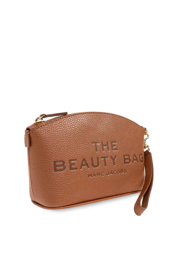 Marc Jacobs Leather Cosmetic Bag - Black