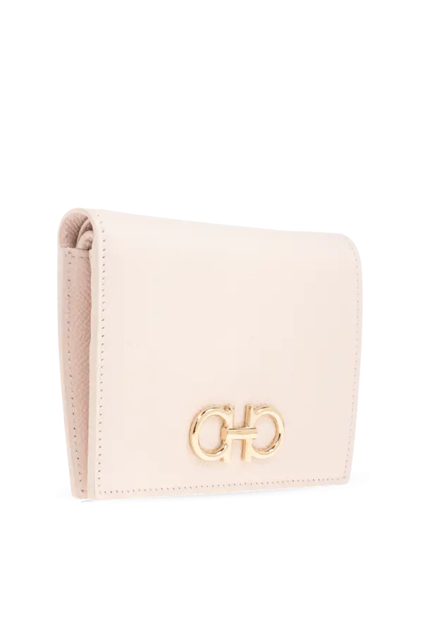 FERRAGAMO Leather Wallet - Pink