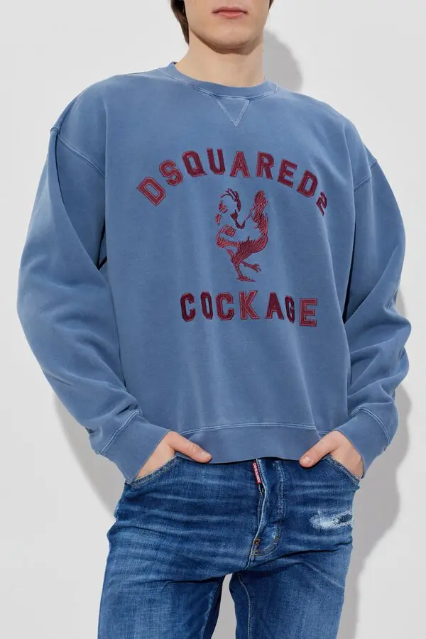 Dsquared2 Logo Cotton Sweatshirt