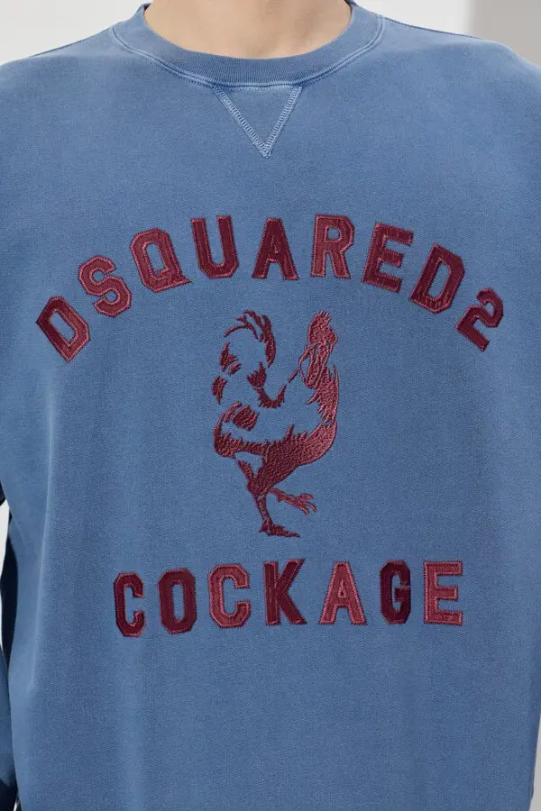 Dsquared2 Logo Cotton Sweatshirt