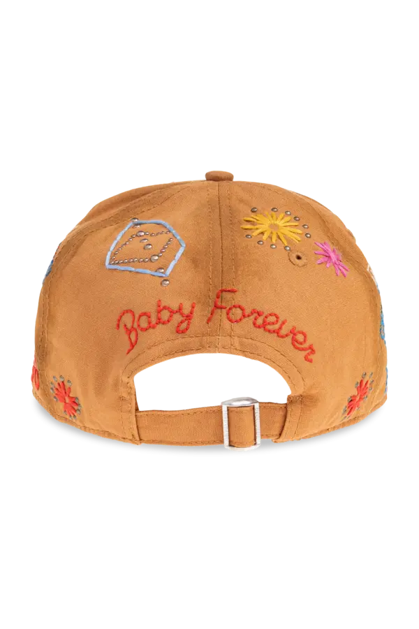 Dsquared2 Embroidered Baseball Cap - Brown