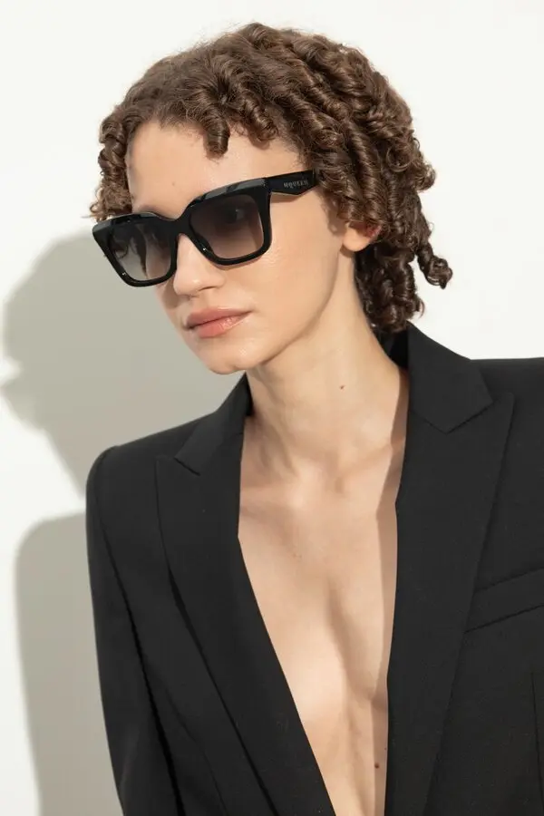 Alexander McQueen Rectangular Sunglasses