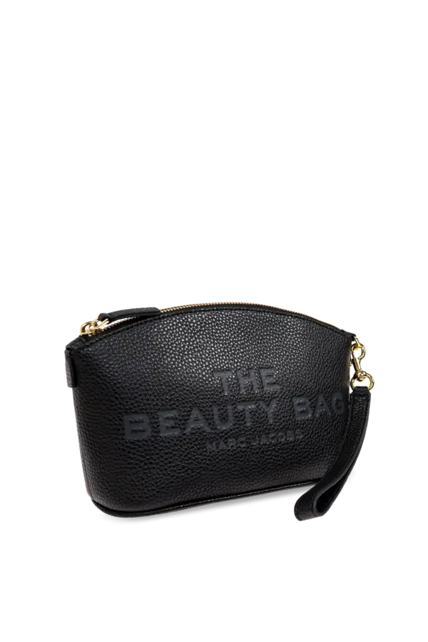 Marc Jacobs Leather Cosmetic Bag - Black