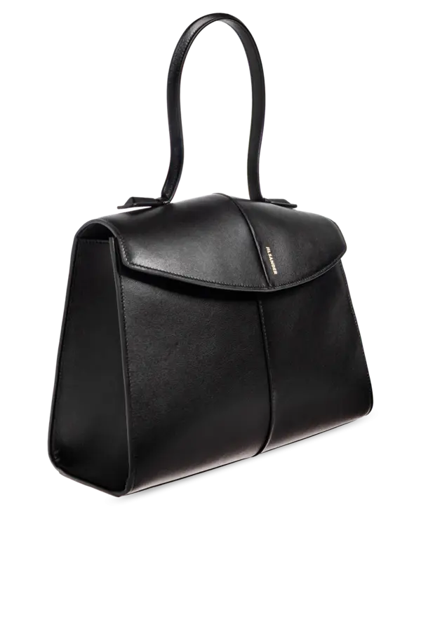 JIL SANDER Linea' Handheld Bag - Black