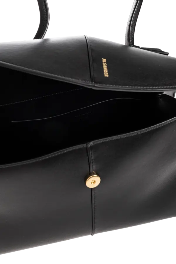 JIL SANDER Linea' Handheld Bag - Black