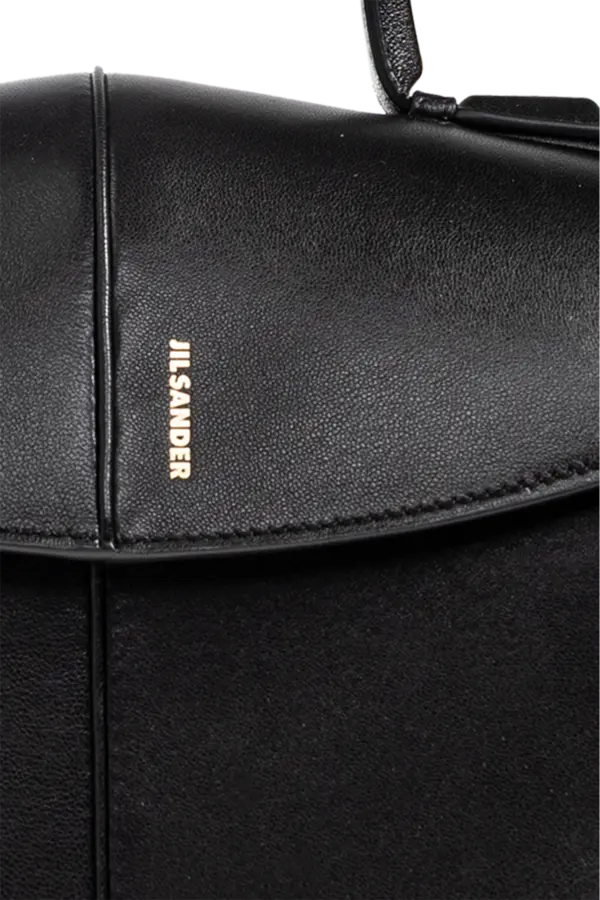 JIL SANDER Linea' Handheld Bag - Black