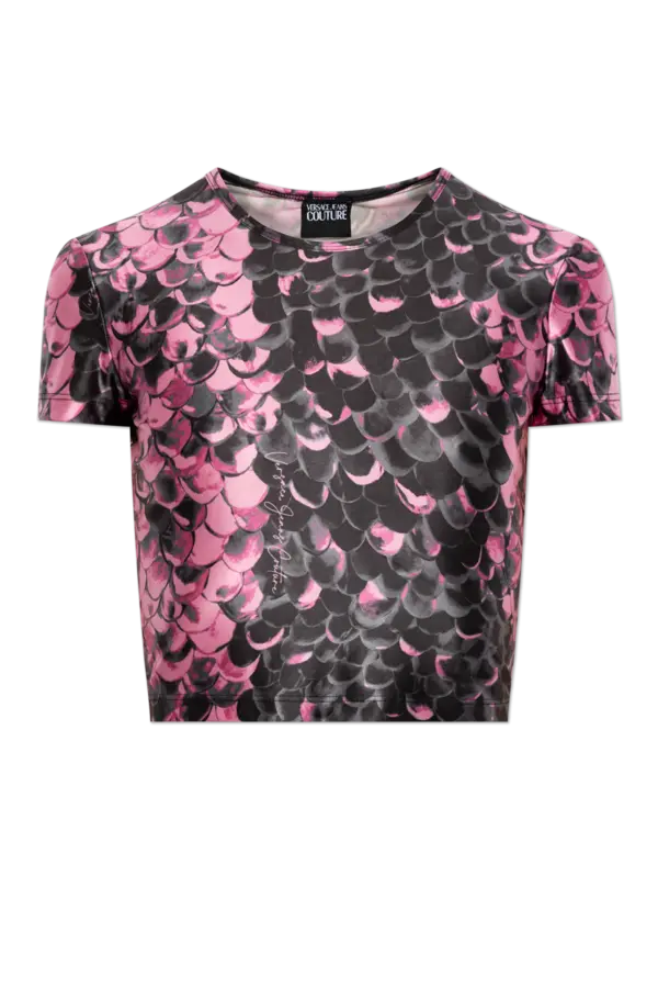 Versace Fitted Top - Pink