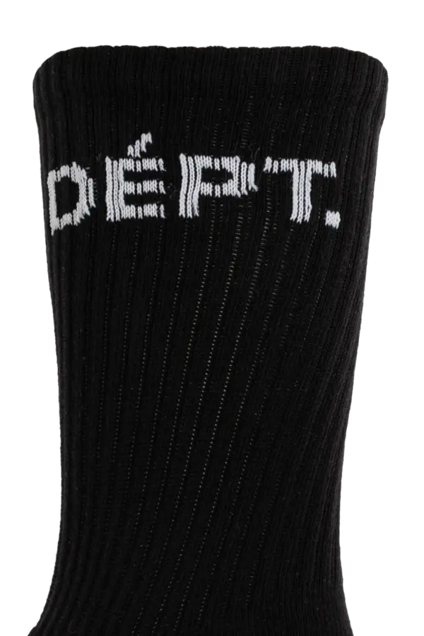 GALLERY DEPT. Logo Socks - Black