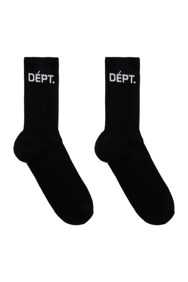 GALLERY DEPT. Logo Socks - Black