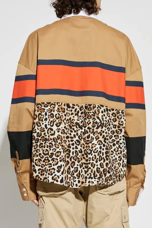 Dsquared2 Polo Made From Combined Materials