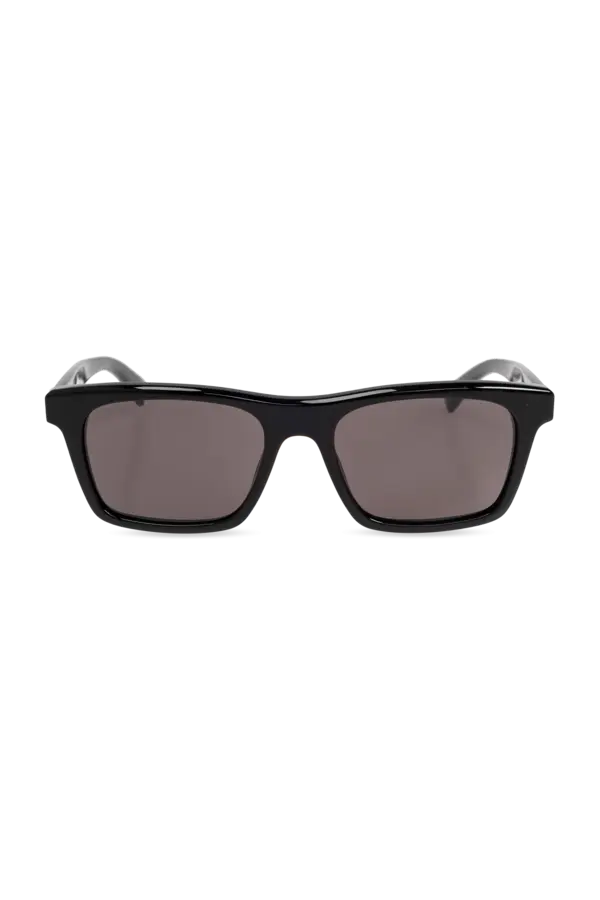 Alexander McQueen Rectangle Sunglasses - Black
