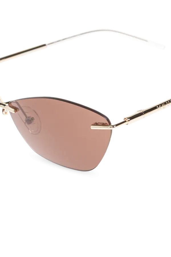 Alexander McQueen Rimless Cat-eye Sunglasses