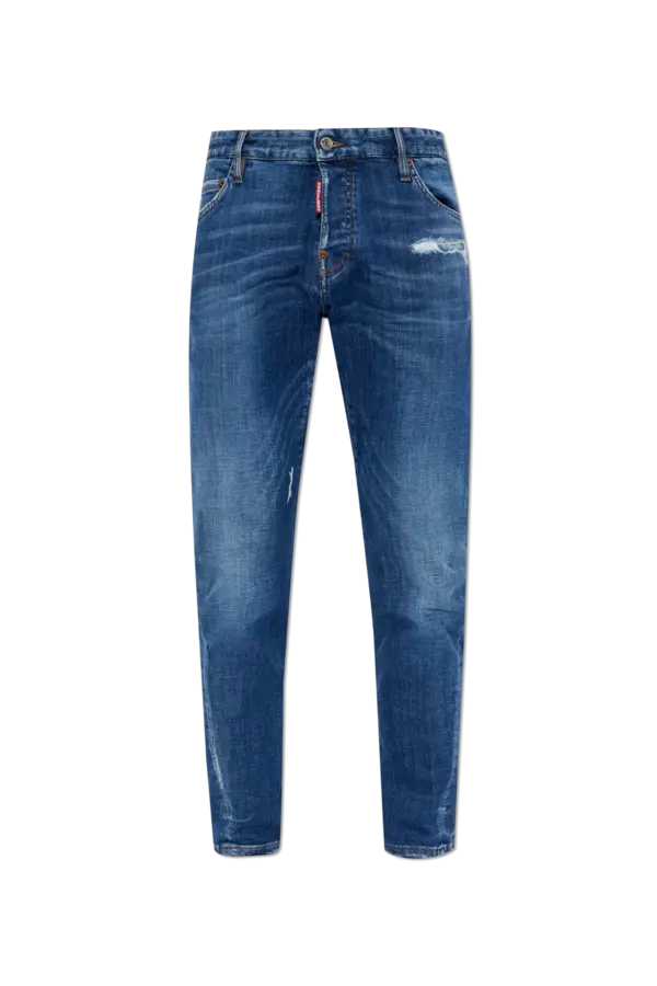Dsquared2 Slim Twst Jeans - Navy Blue