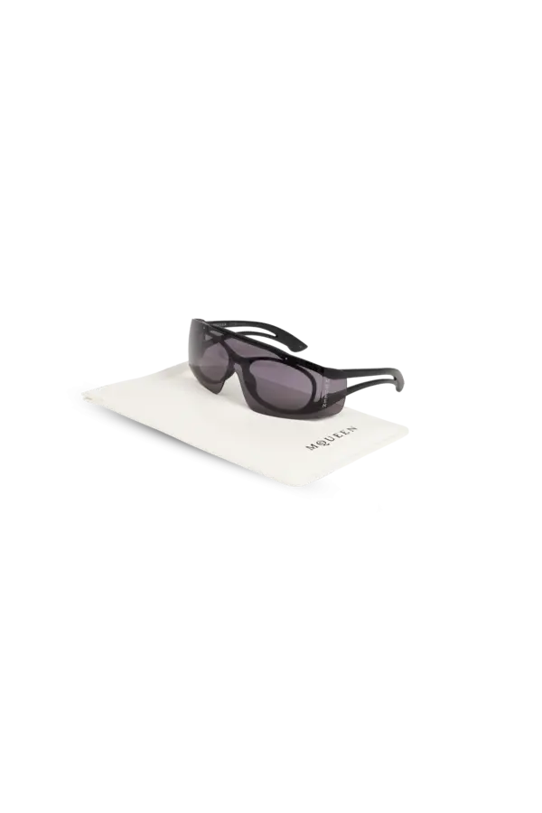 Alexander McQueen Rectangular Sunglasses - Black