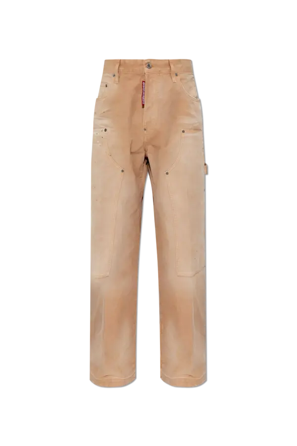 Dsquared2 Cargo Trousers - Beige