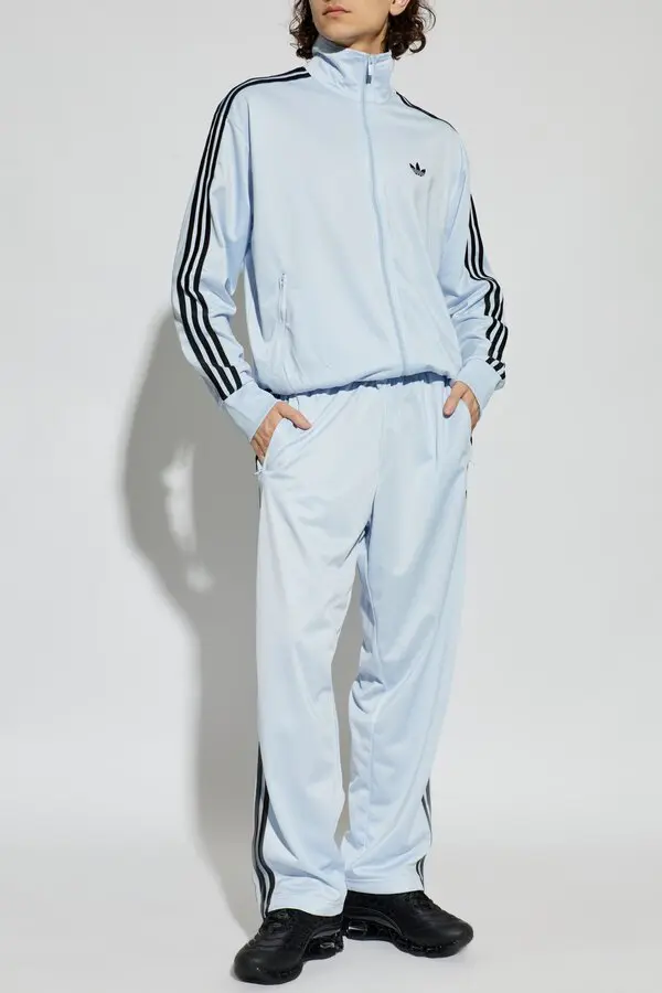 ADIDAS ORIGINALS Sweatpants With Embroidered Logo - Light Blue