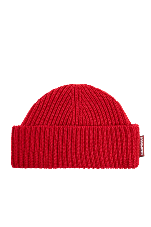 Dsquared2 Hat And Scarf Set - Red