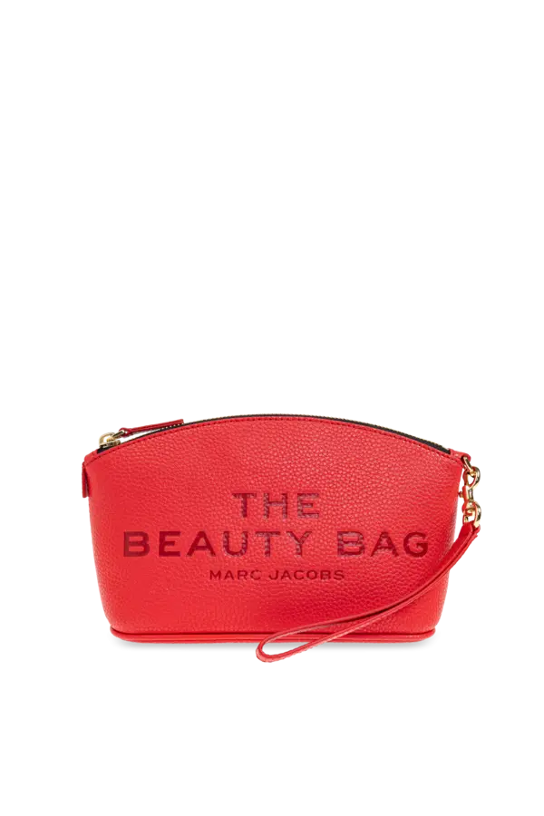 Marc Jacobs Leather Cosmetic Bag - Red