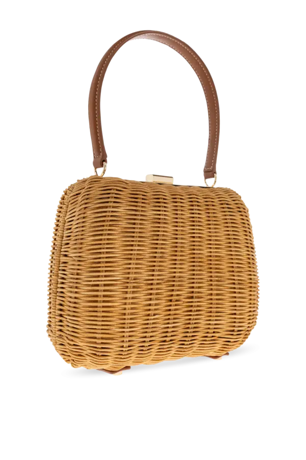 SELF-PORTRAIT Braided Top Handle Bag