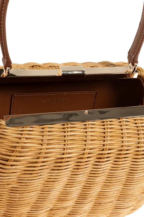 SELF-PORTRAIT Braided Top Handle Bag