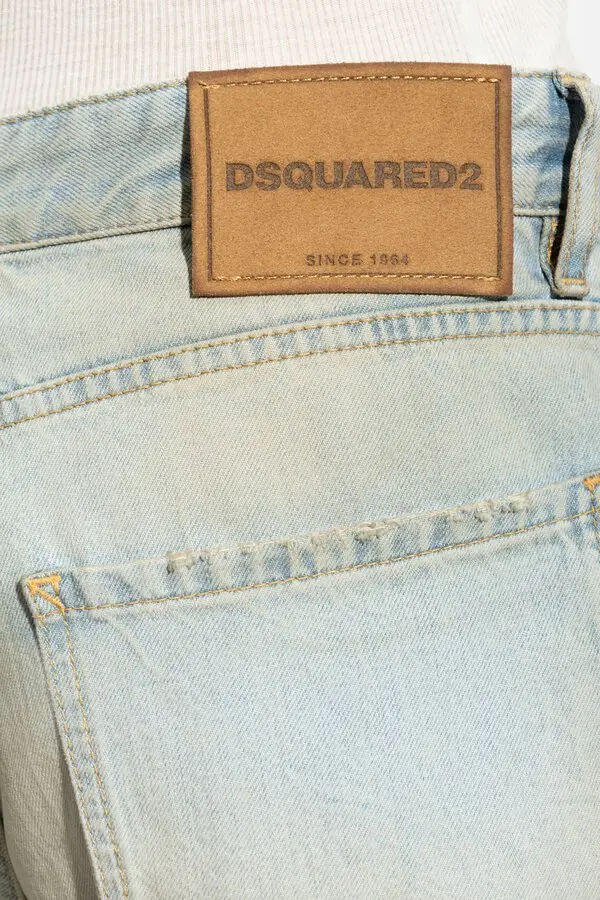 Dsquared2 Loose Twist Jeans - Light Blue