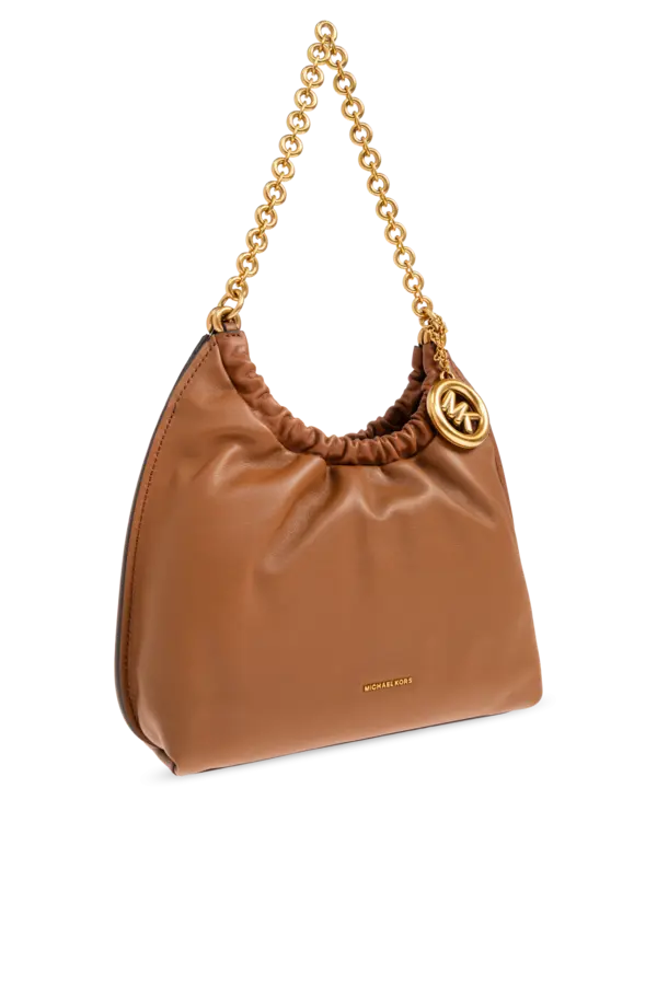 Michael Kors Leather Shoulder Bag - Brown