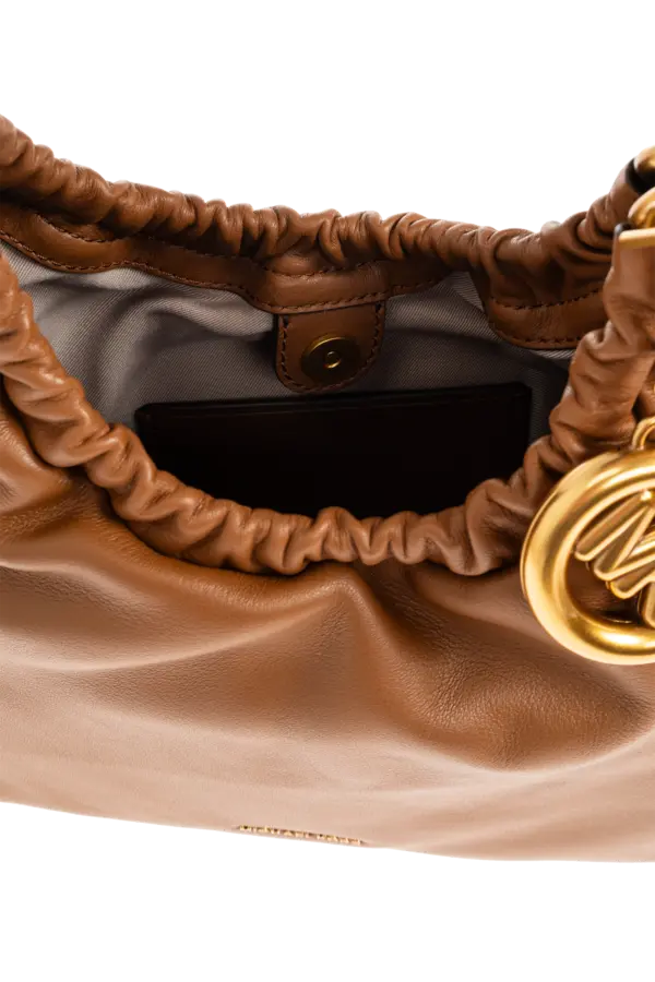 Michael Kors Leather Shoulder Bag - Brown