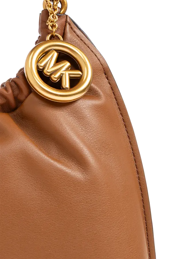 Michael Kors Leather Shoulder Bag - Brown