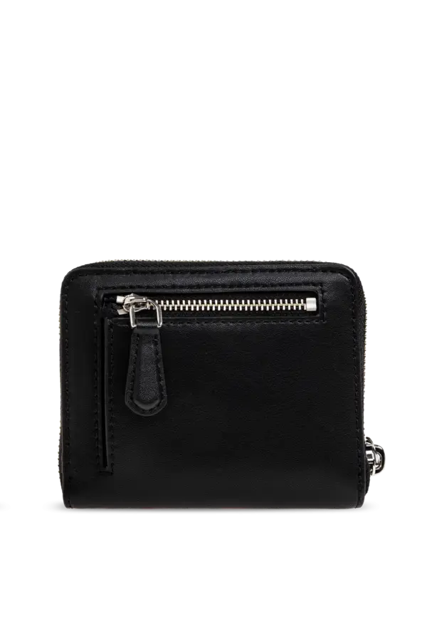 Marc Jacobs Wallet With Logo - Black